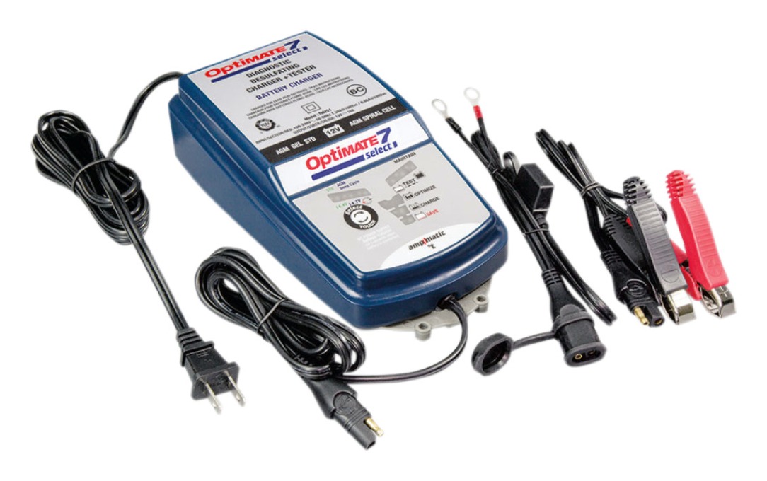 TecMate OptiMate 7 Select Battery Charger - Cycle Gear