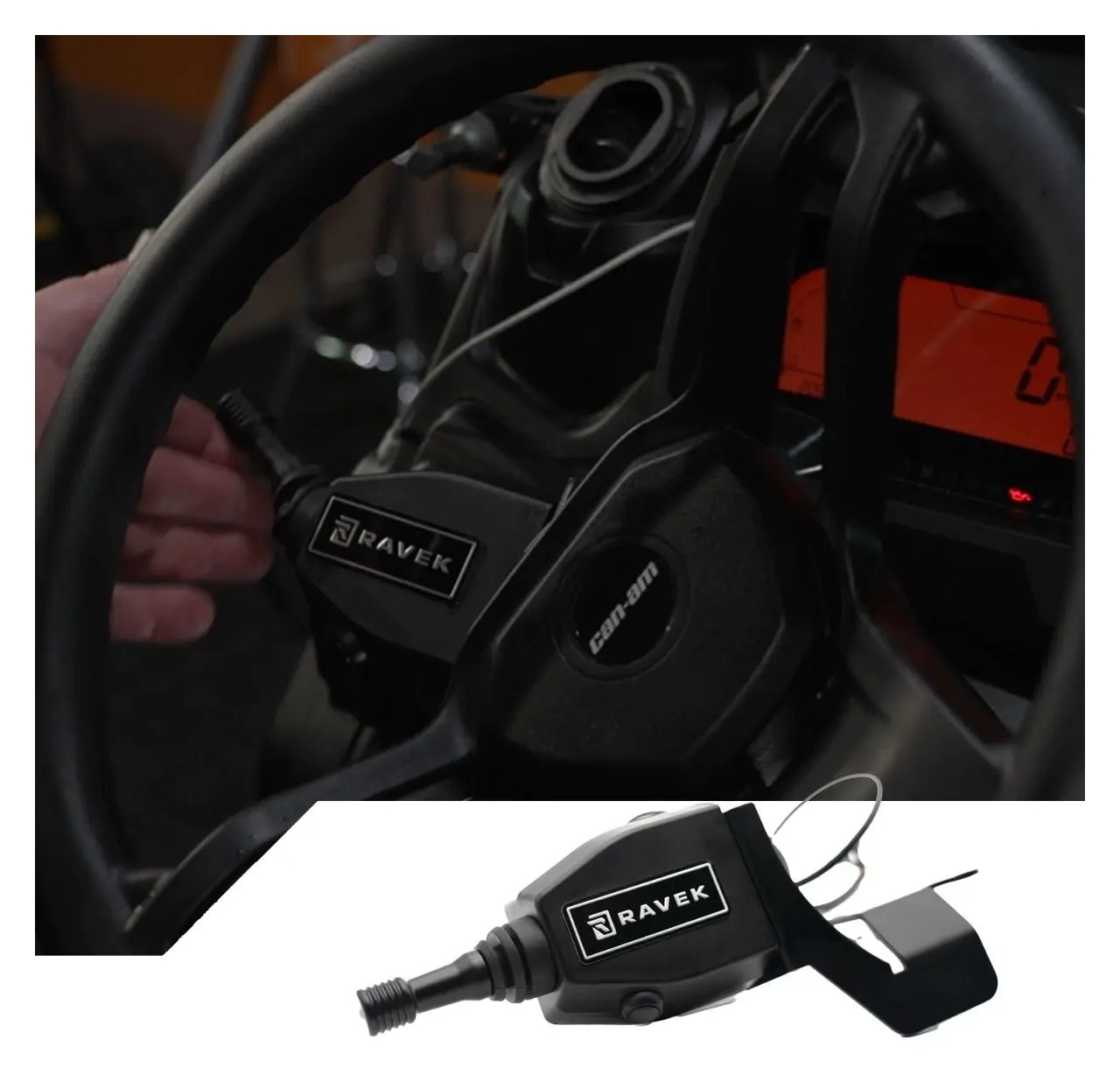 Ravek Turn Signal Stalk Lever Can-Am Defender - Cycle Gear