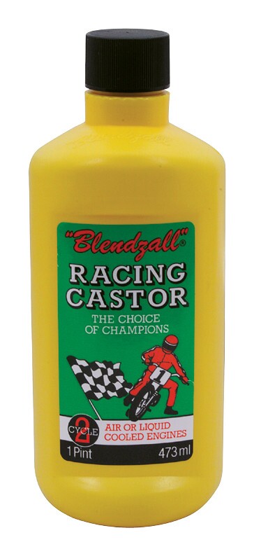 Blendzall Racing Green Label Castor 2-Stroke Oil (16 OZ) - Cycle Gear