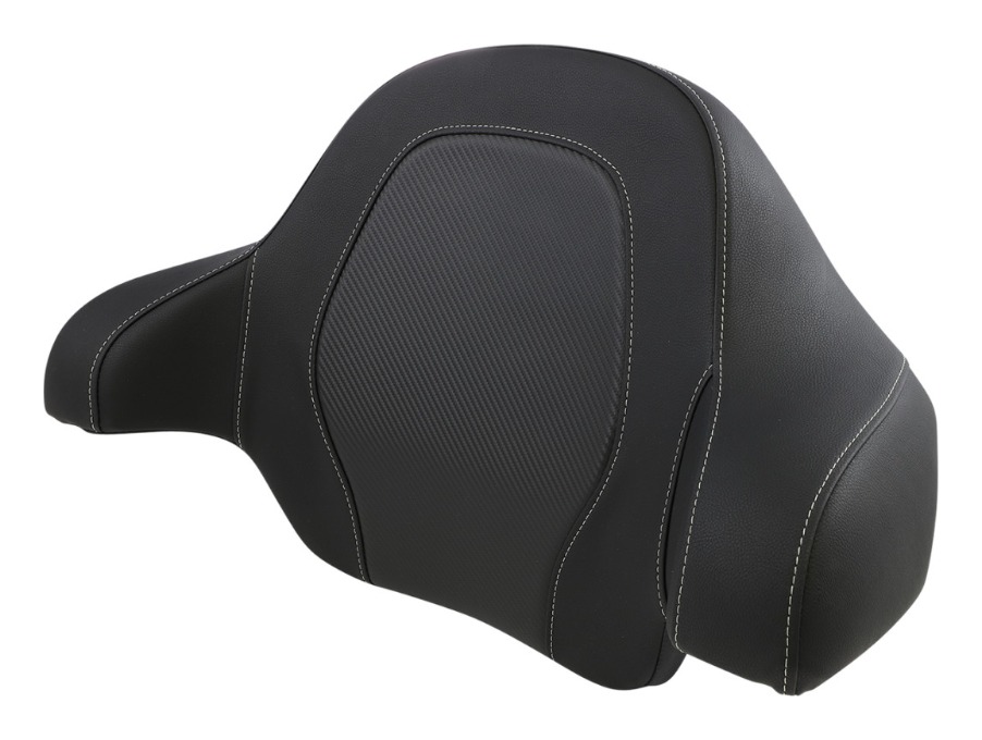 Saddlemen RoadSofa CF Carbon Fiber Tour Pack Backrest Pad For Harley ...