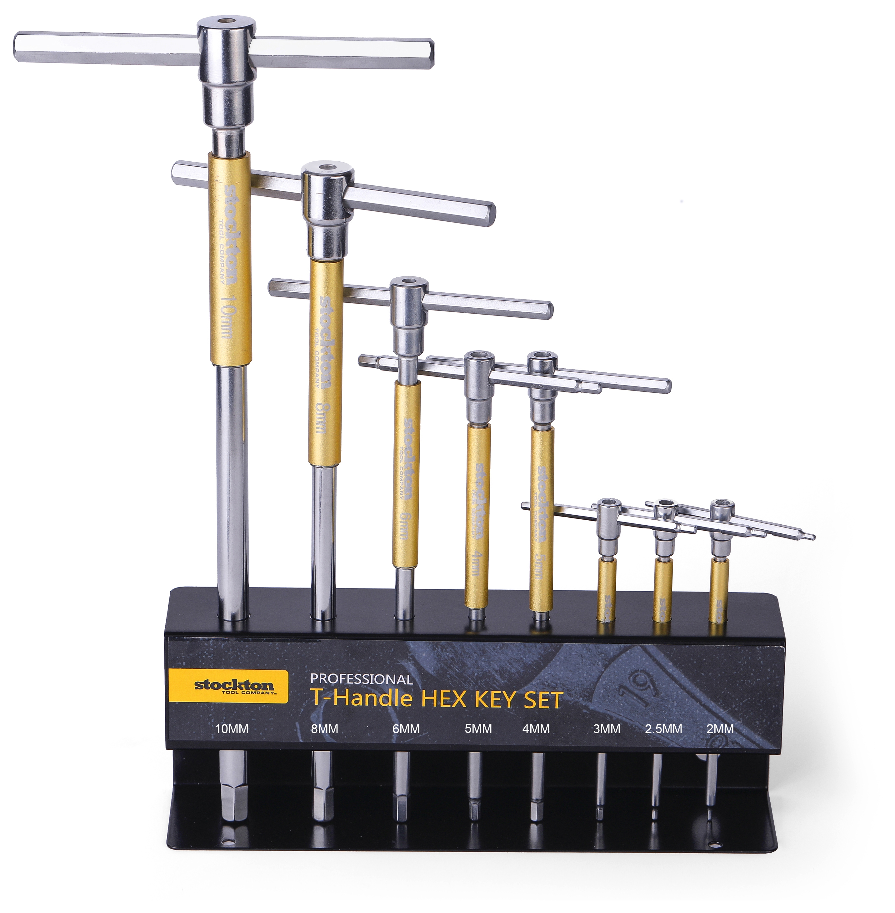 Stockton T-Handle Pro Hex Key Set - Cycle Gear