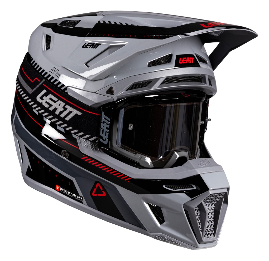 Leatt Moto 8.5 V26 Helmet w/ Velocity 5.5 Goggles - Cycle Gear