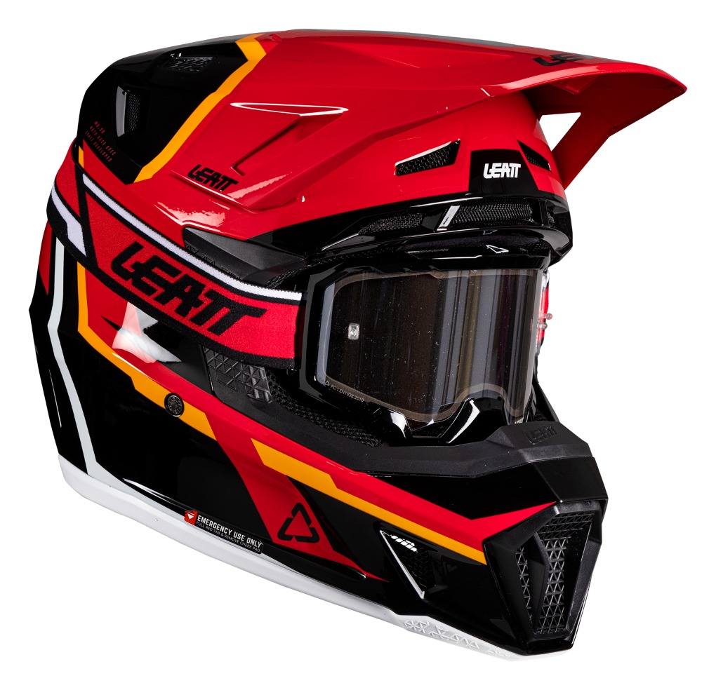 Leatt Moto 7.5 V26 Helmet w/ Velocity 4.5 Goggles - Cycle Gear