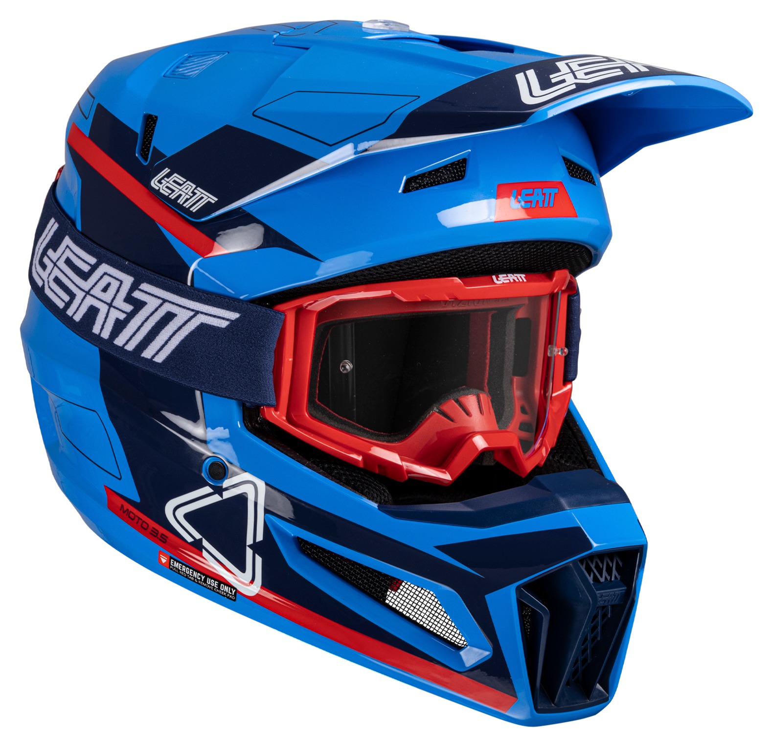 Leatt Moto 3.5 V25 Helmet Kit - Closeout - Cycle Gear