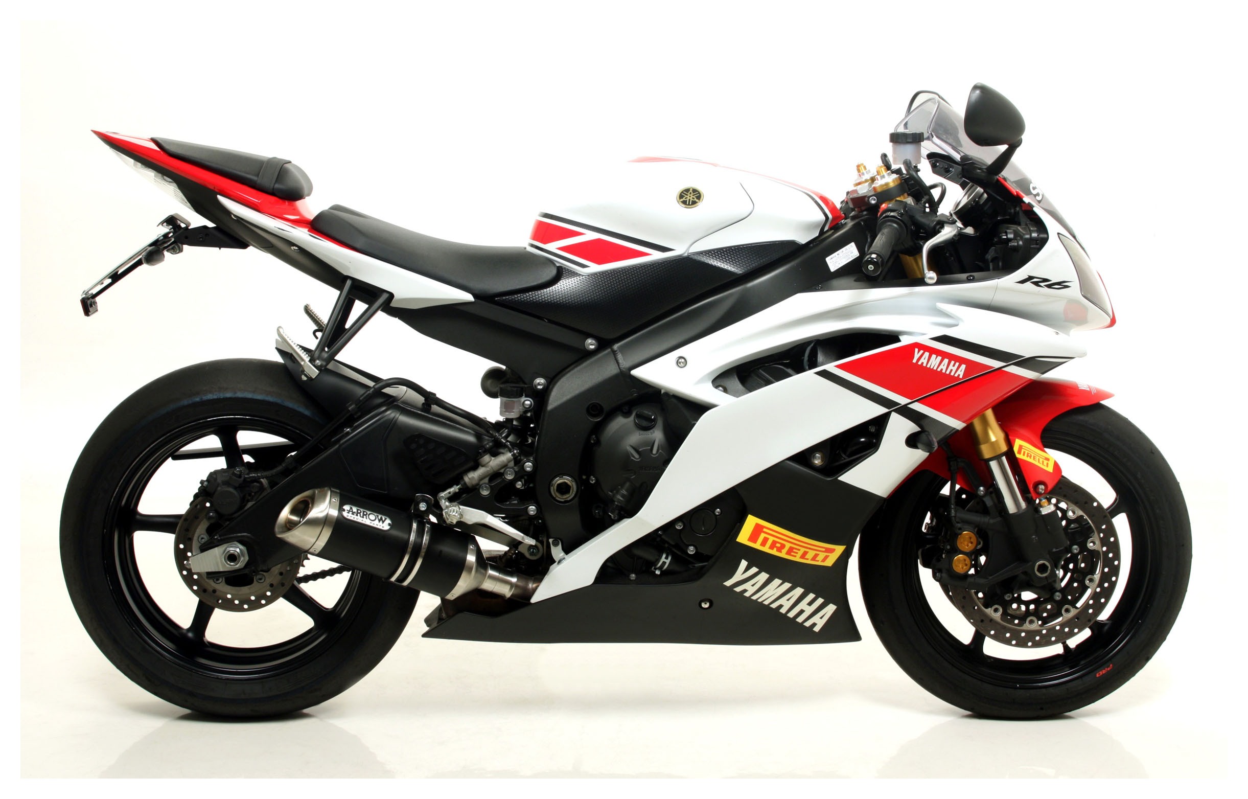 Arrow Thunder Exhaust System Yamaha R6 2012-2016 - Cycle Gear