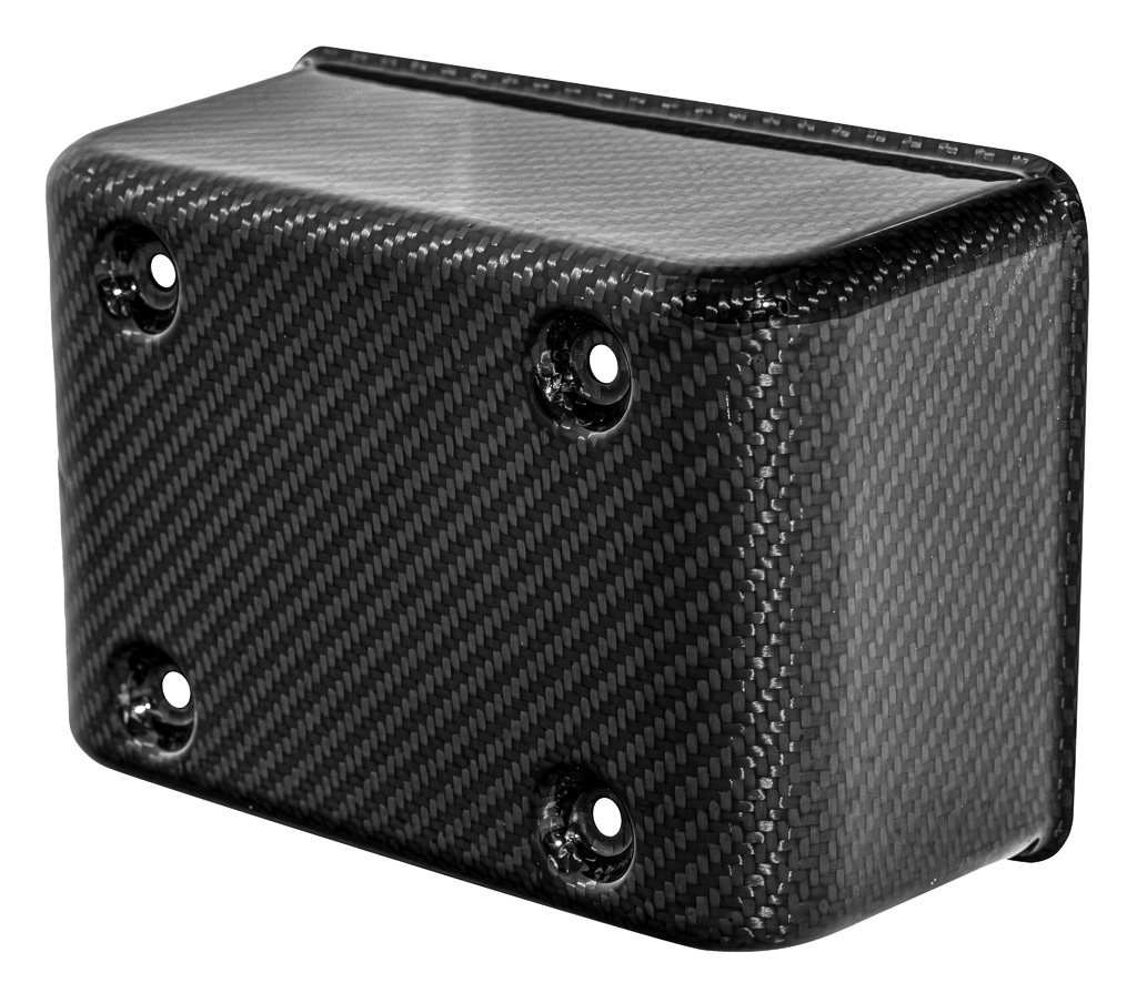 Saddlemen Carbon Fiber Fuse Block Cover For Harley Dyna 1999-2003 ...