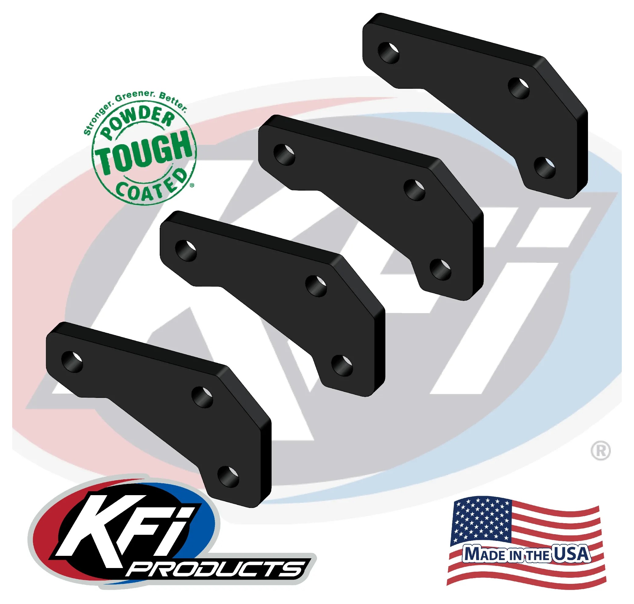 KFI UTV Pro 2.0 Square Tube Ear Spacer Kit - Cycle Gear