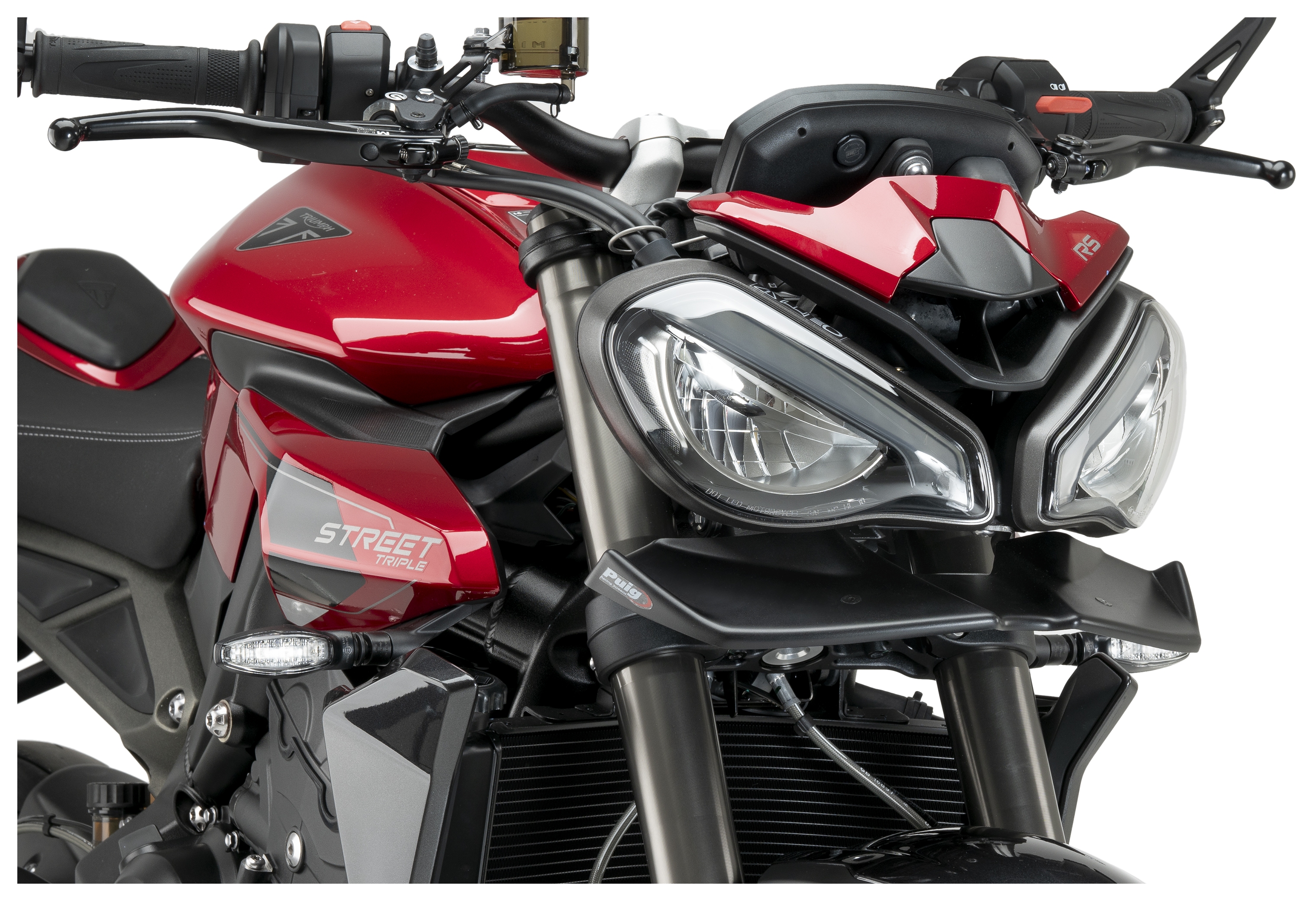 Puig Naked Frontal Downforce Spoilers Triumph Speed Triple 1200 RS ...