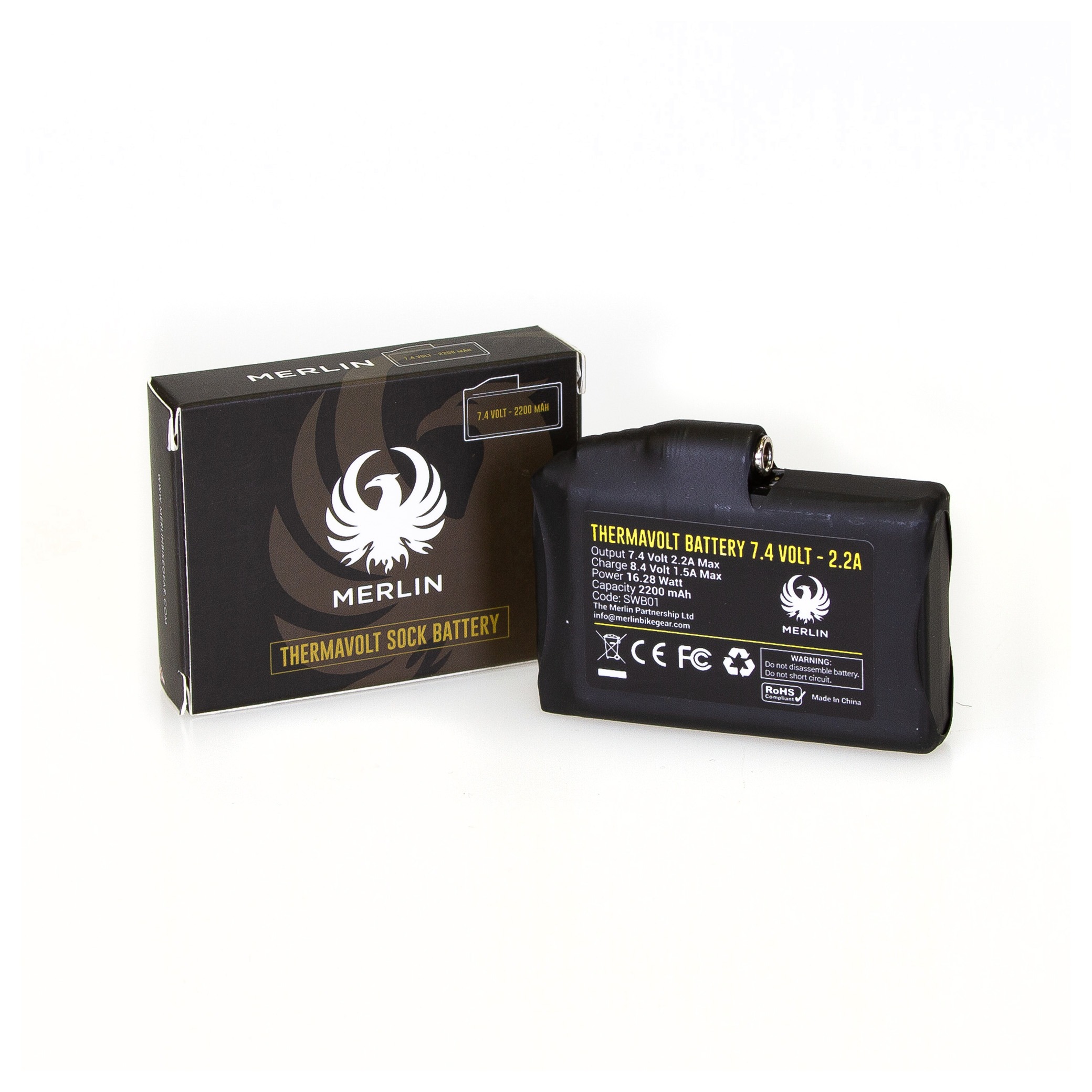 Merlin Thermavolt 2200mAh Heated Sock Battery - Cycle Gear