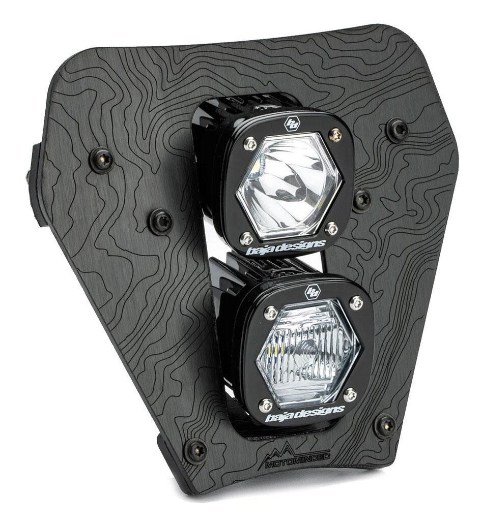 Baja Designs Dual S1 Gemini Led Headlight Kit KTM 300cc-450cc 2024-2026 ...