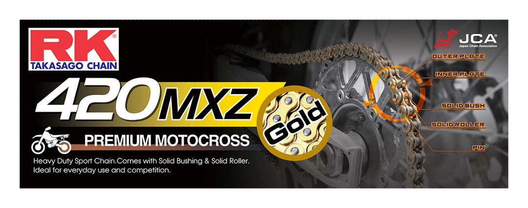 RK Heavy Duty 420MXZ Chain - Cycle Gear